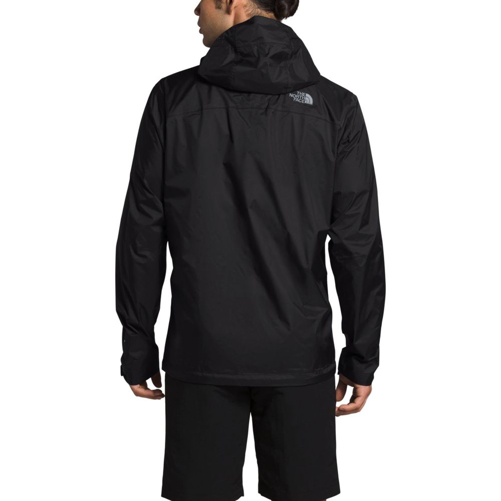 Compra Chompa Venture 2 Impermeable Negra Hombre The North Face Tienda ...