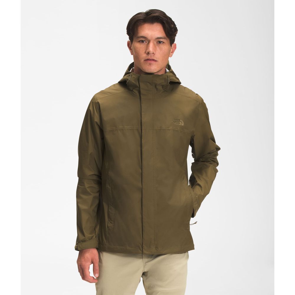 Compra Chompa Venture 2 Impermeable Verde Hombre The North Face en The ...