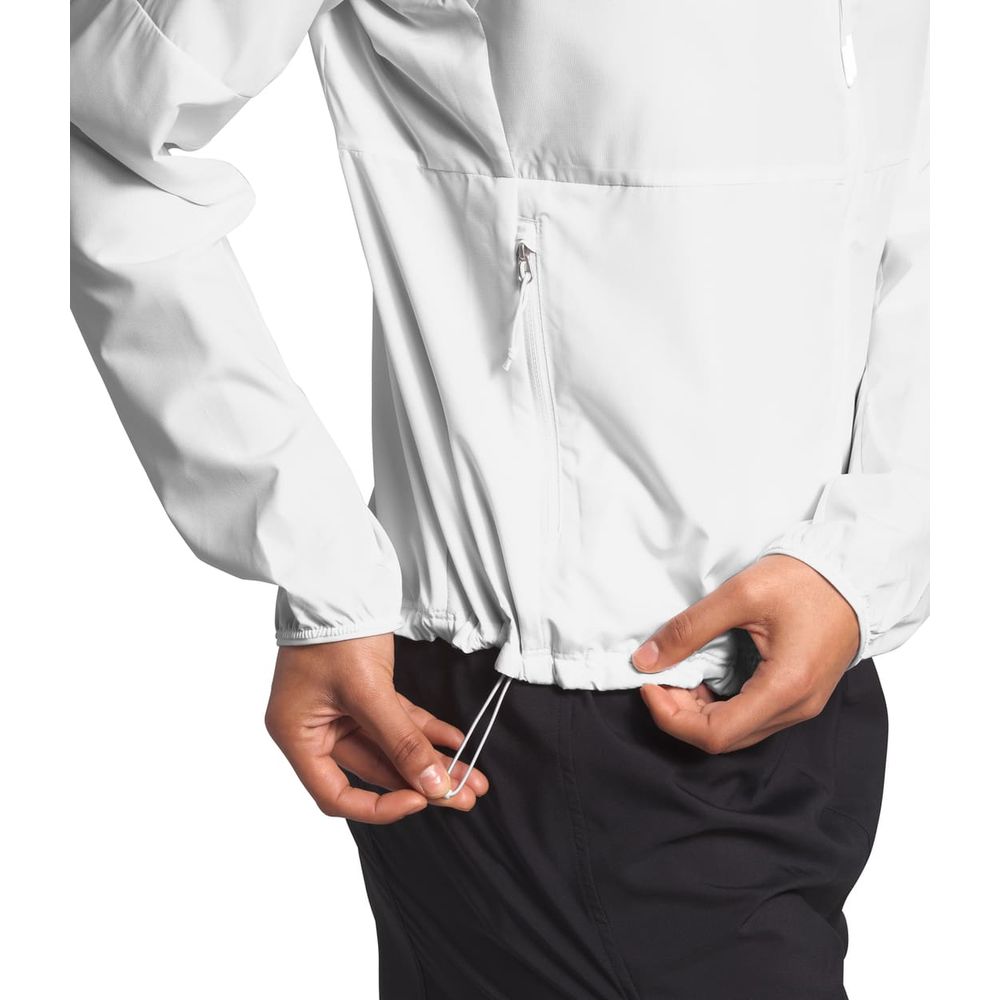 Compra Chompa Flyweight Rompevientos Mujer Blanco The North Face en Tienda Oficial - thenorthfaceec