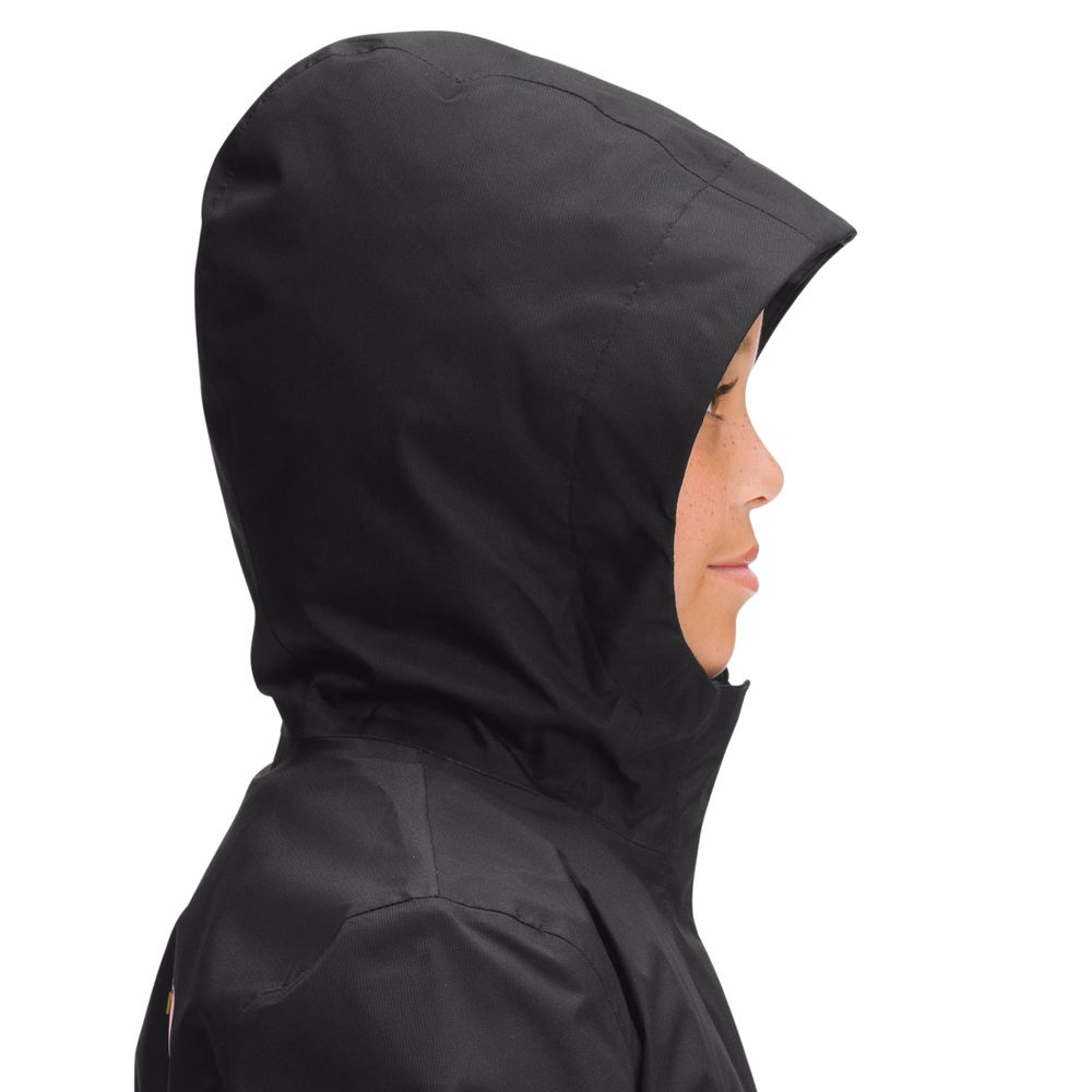 Compra Chompa Antora Rain Impermeable Niña Negra The North Face en ...