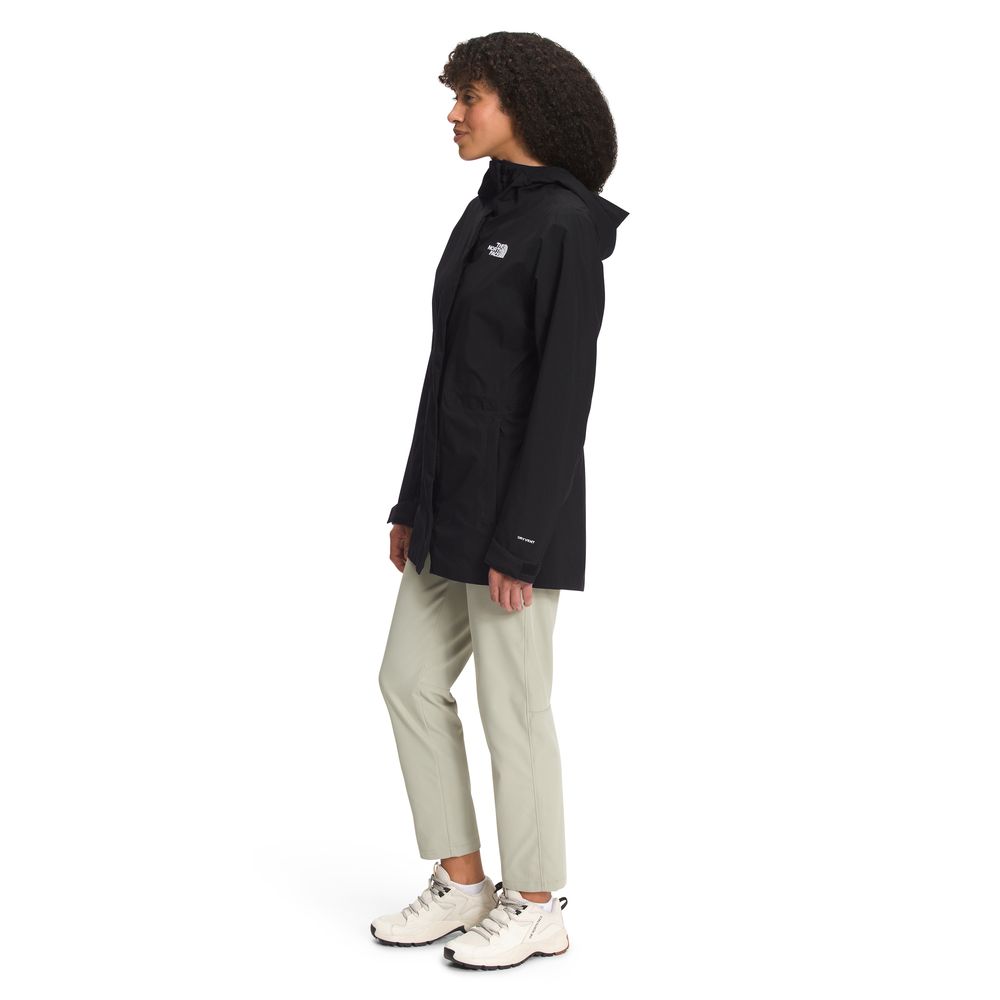 Compra Chompa City Breeze Impermeable Negra Mujer The North Face en The ...